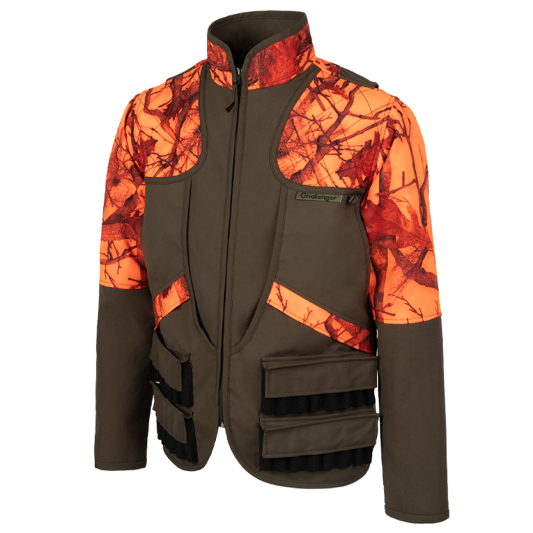 Lovačka prsluk-jakna Fluo Camo Orange - Lovačka oprema Caprella ...